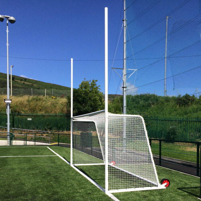 4.57m x 2.13m (15'x7') Self-Weighted, Portable Gaelic Goal - Goal Post NI